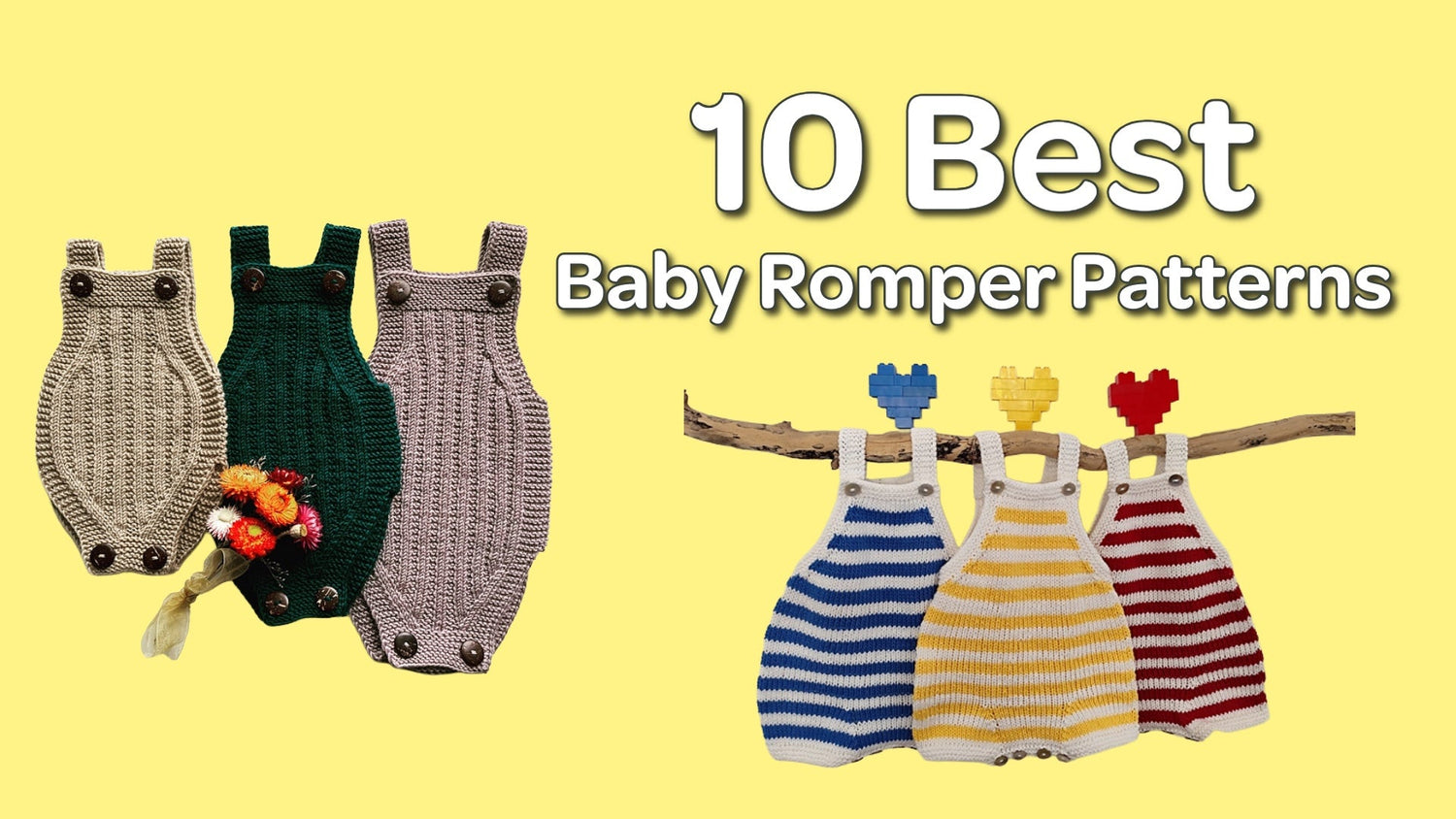 Top 10 Baby Rompers – Wise Owl Knits